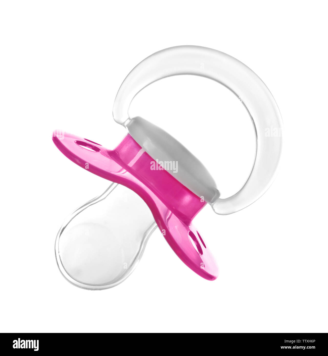 Little girl pacifier Cut Out Stock Images & Pictures - Alamy