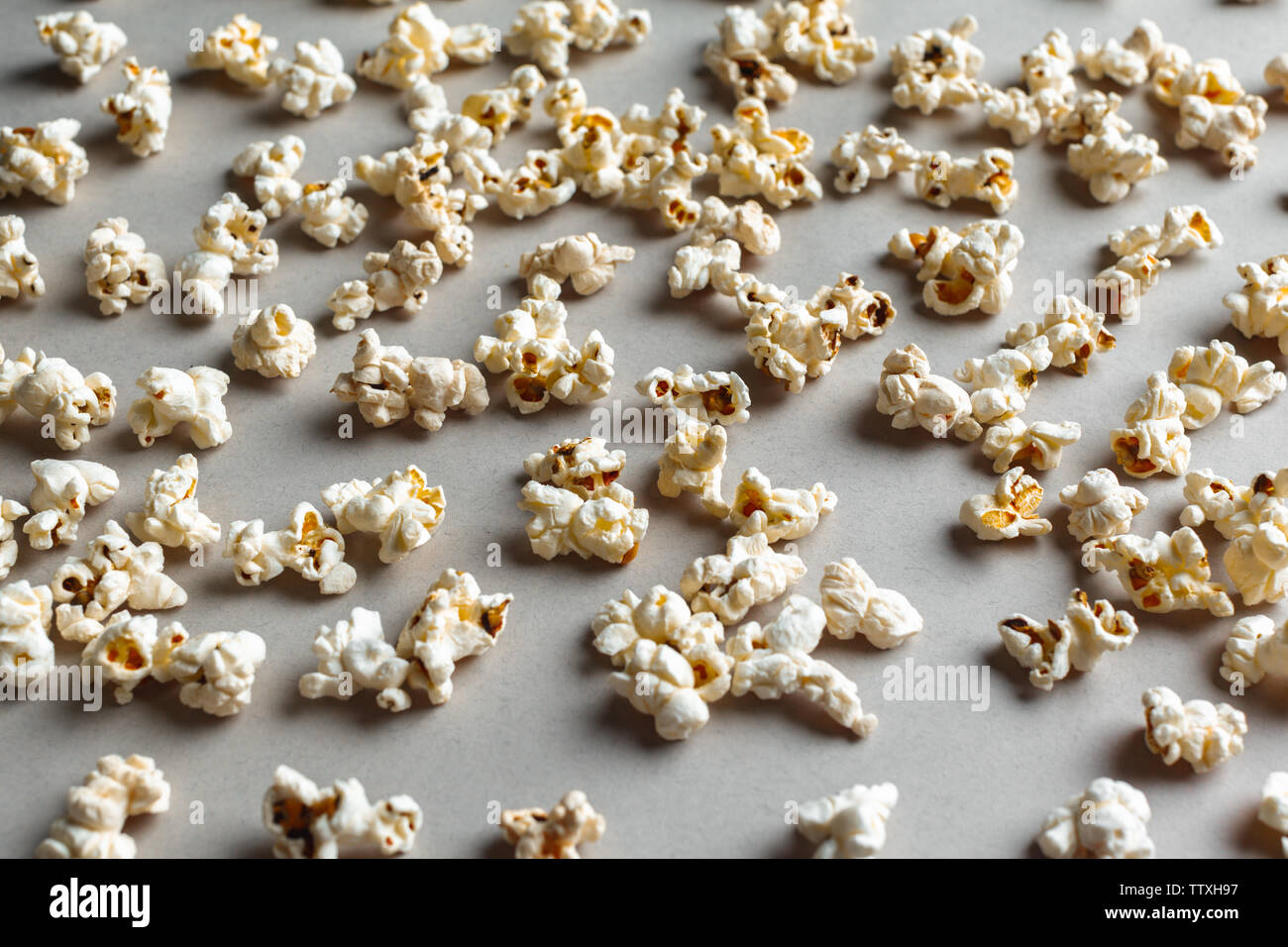 Fresh popcorn, food background Stock Photo - Alamy