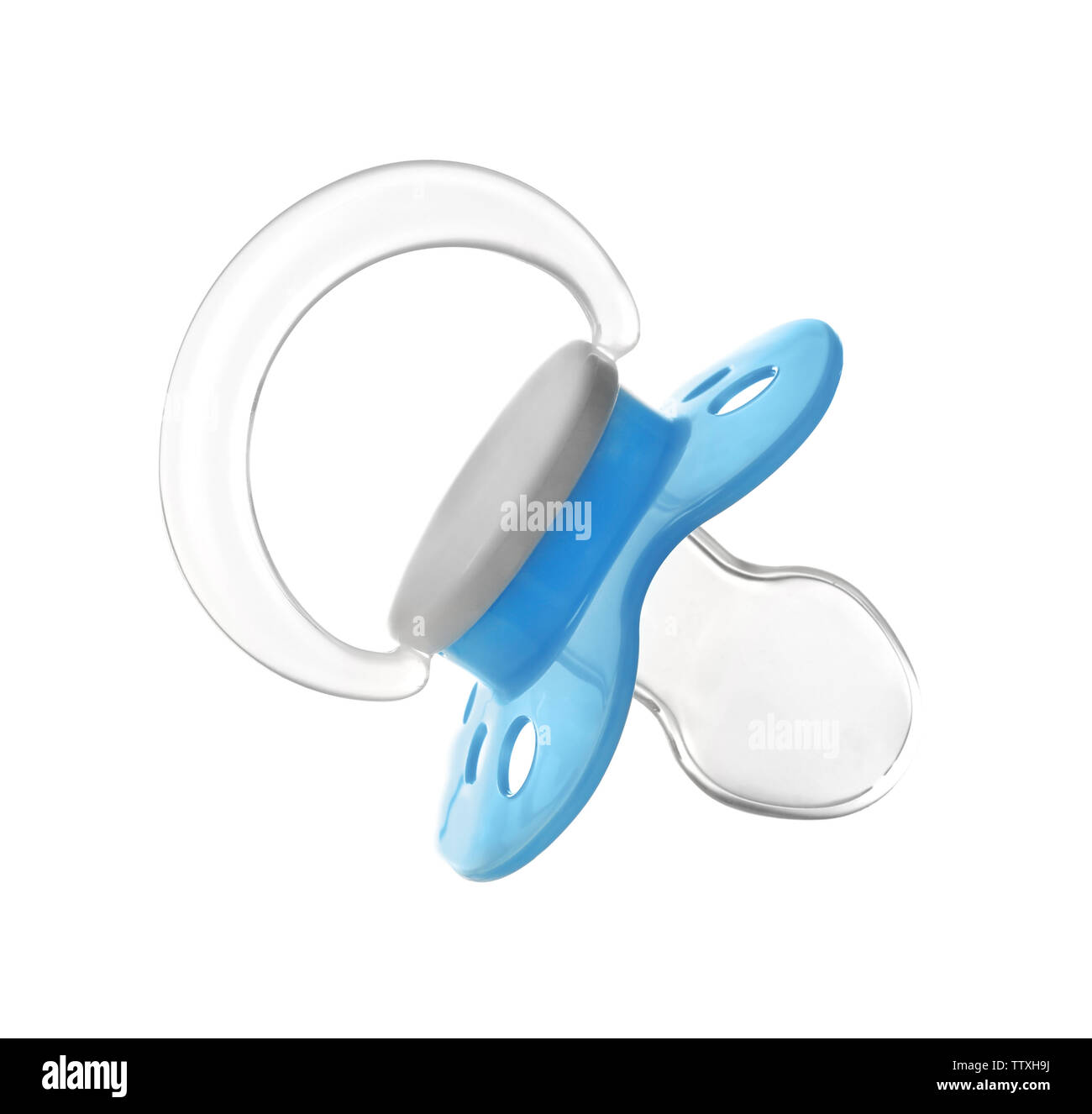 Baby pacifier, isolated on white Stock Photo - Alamy
