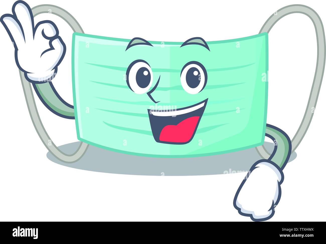 Approved mask Stock Vector Images - Alamy