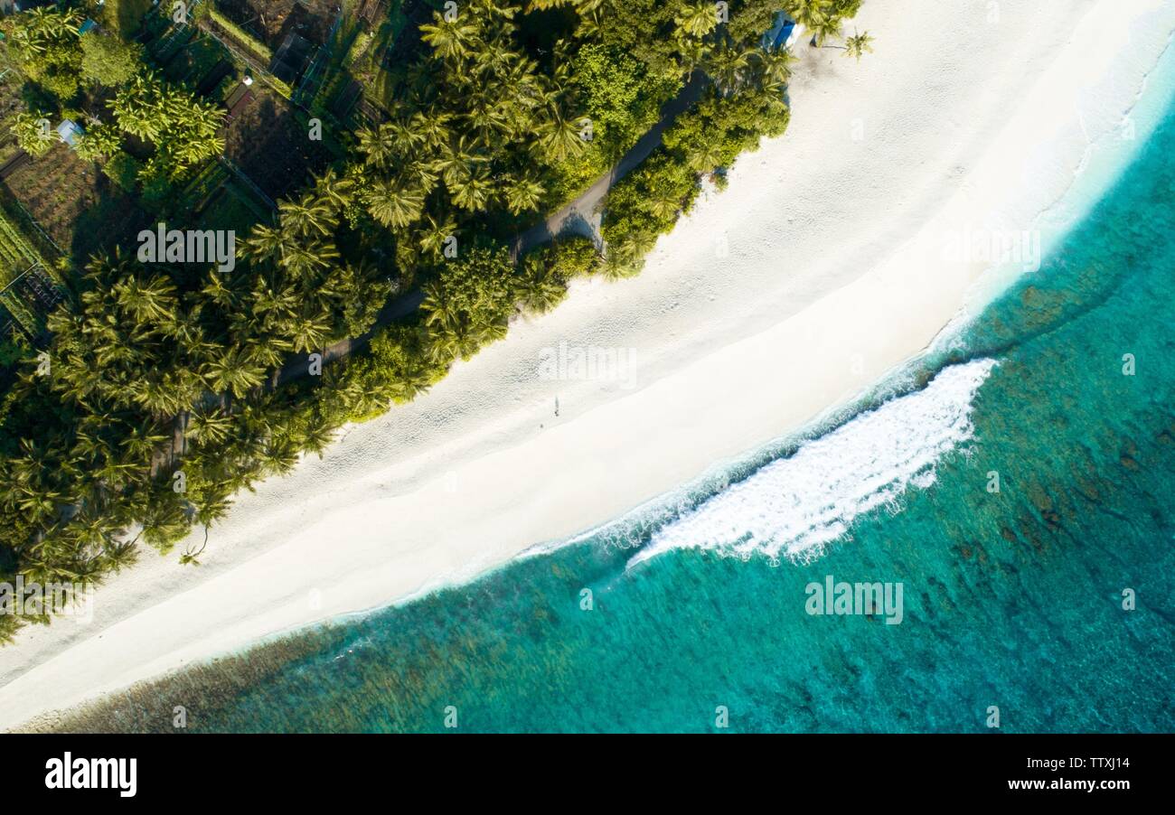 Amazing maldives island panorama hi-res stock photography and images ...