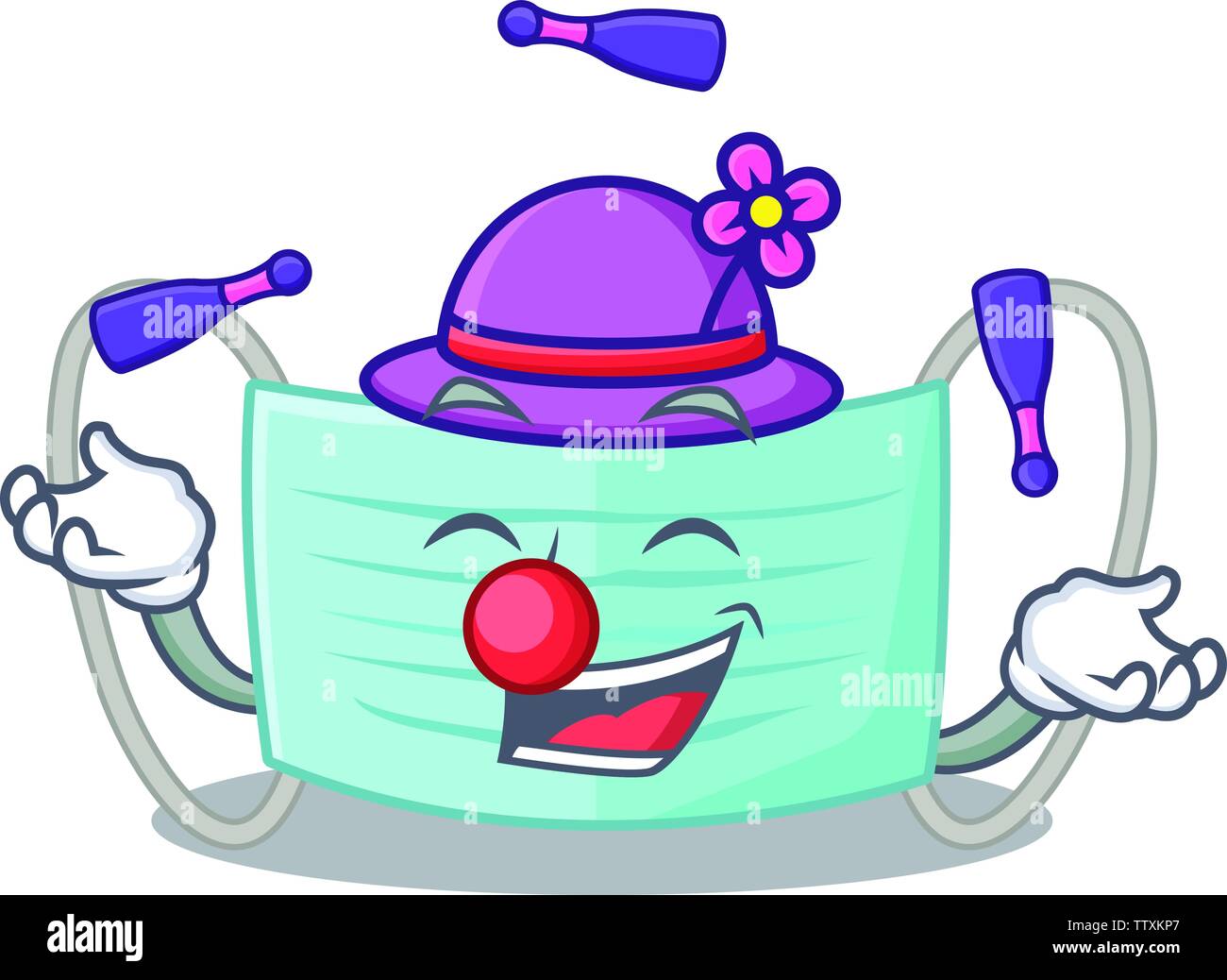 Wear a mask funny Stock Vector Images - Alamy