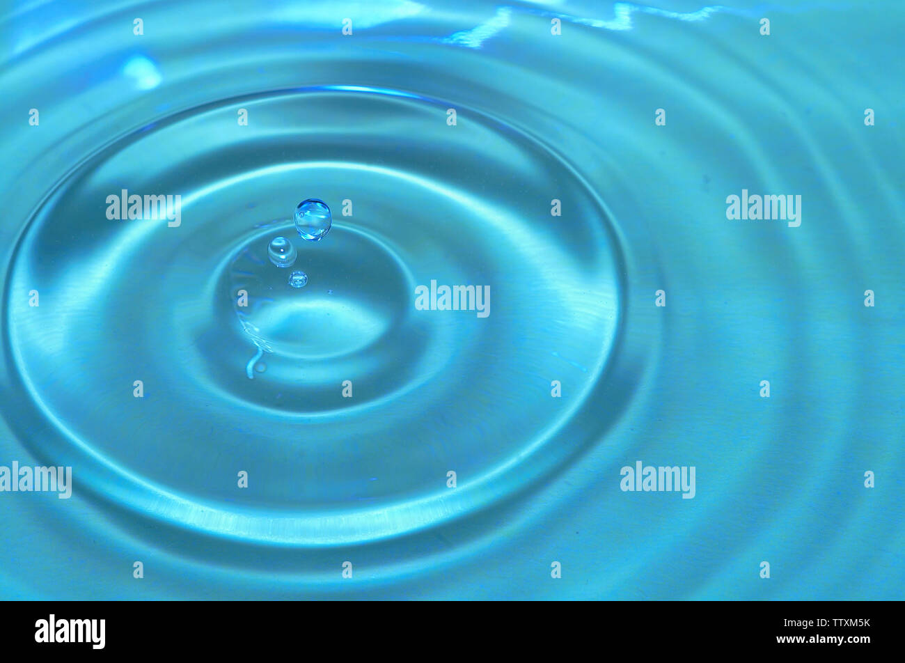 water concept with drops Stock Photo - Alamy