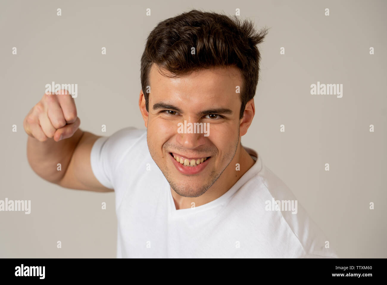 Rage furious hi-res stock photography and images - Alamy