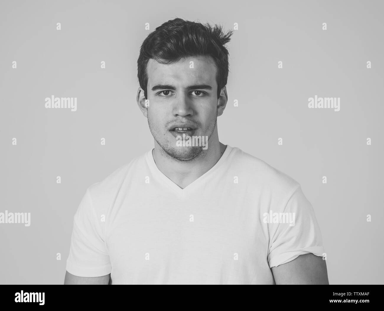 Neutral emotion Black and White Stock Photos & Images - Alamy Neutral emotion Black and White Stock Photos & Images - Alamy