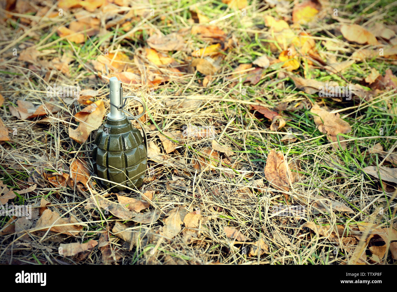 Pull pin on grenade hi-res stock photography and images - Alamy