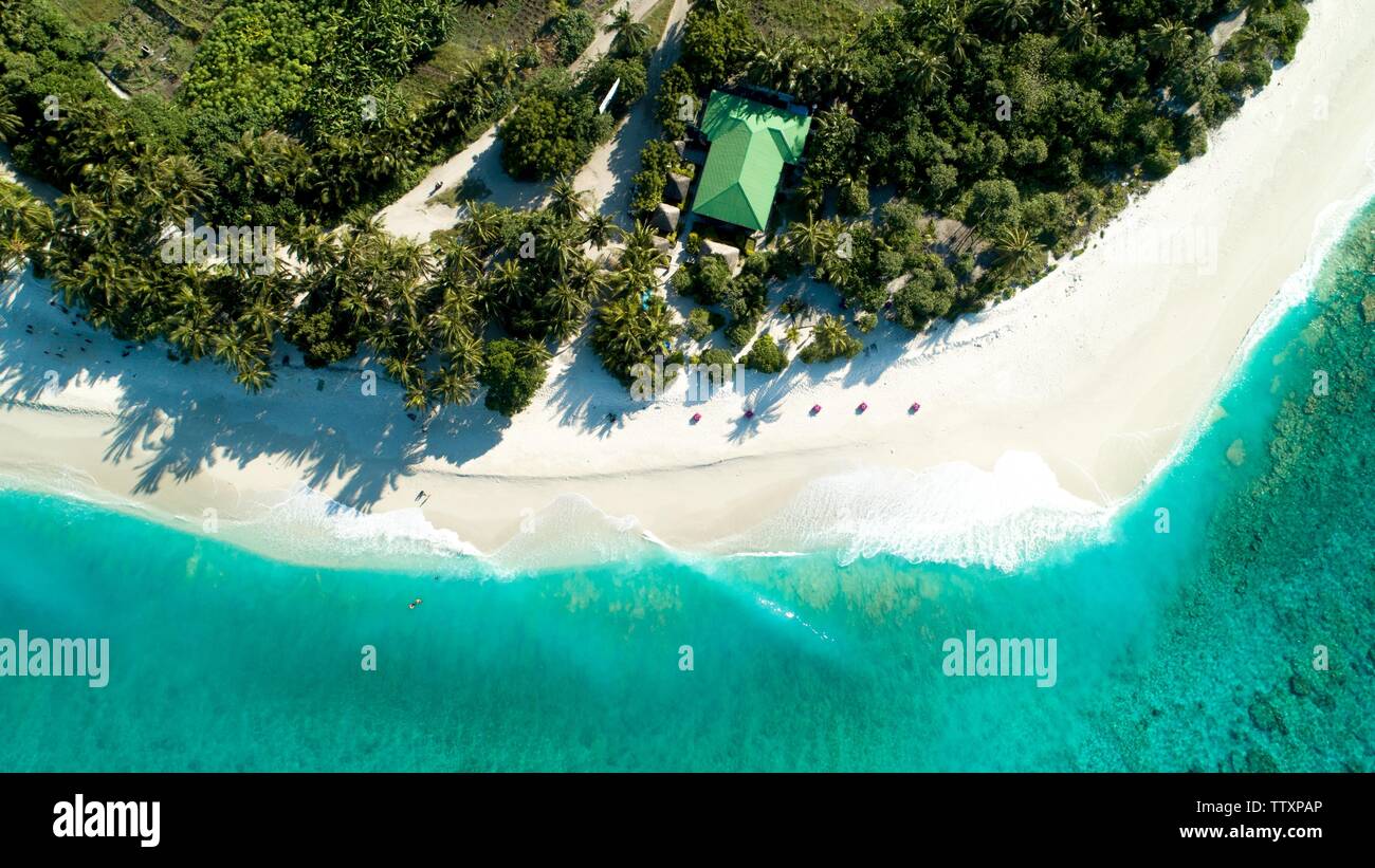 Amazing maldives island panorama hi-res stock photography and images ...