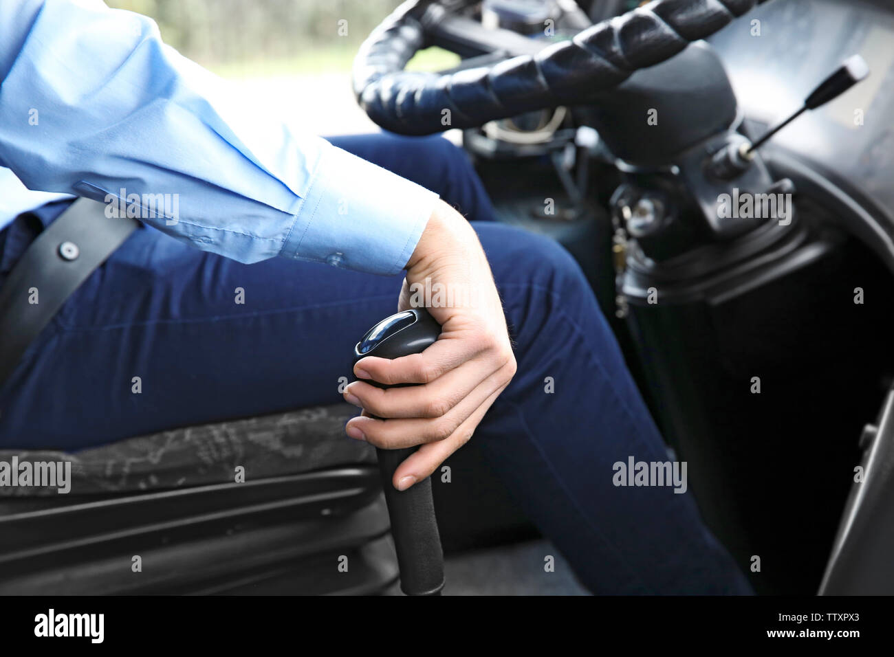 Bus lever hi-res stock photography and images - Alamy