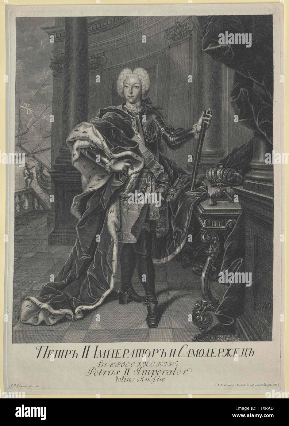 Peter ii of russia hi-res stock photography and images - Alamy