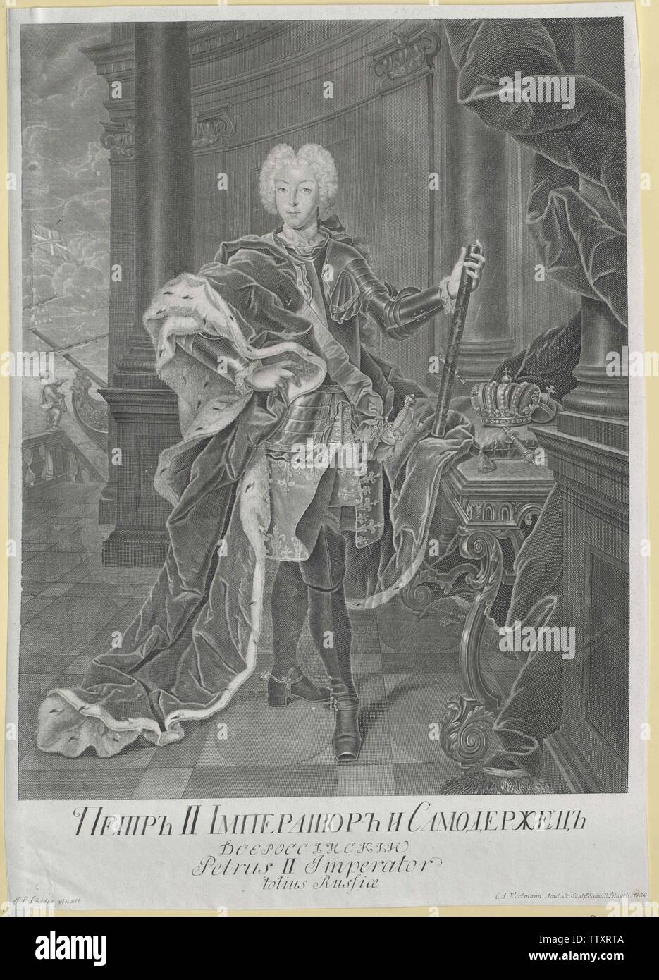 Peter ii of russia hi-res stock photography and images - Alamy