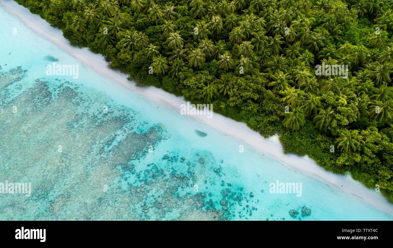 Amazing maldives island panorama hi-res stock photography and images ...