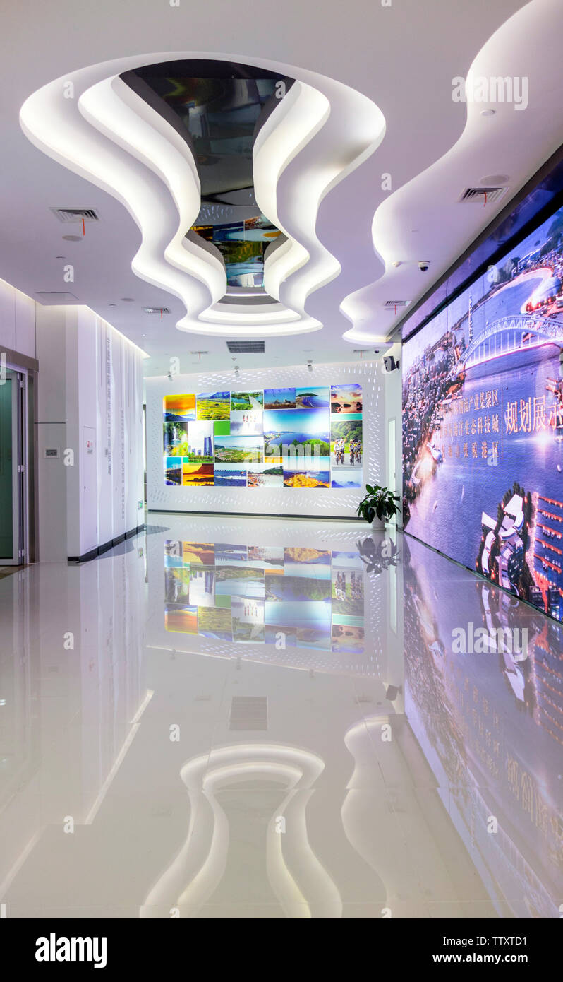 Meishan Island Planning Architecture Stock Photo - Alamy