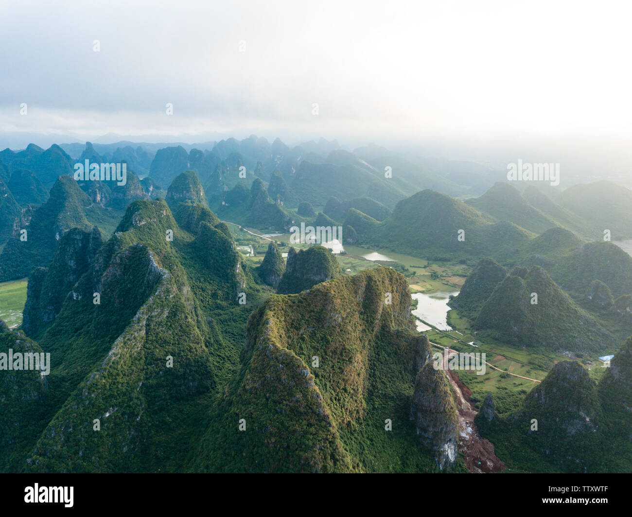 Shili Gallery, Zhongshan, Guangxi Stock Photo - Alamy