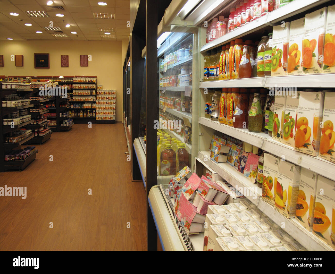 Groceries in a supermarket, India Stock Photo - Alamy
