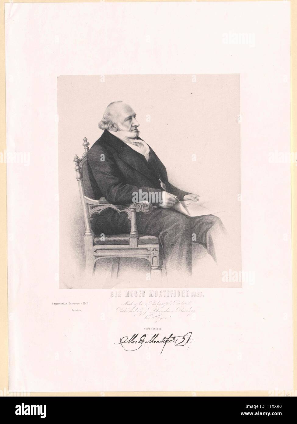 Moses montefiore hi-res stock photography and images - Alamy