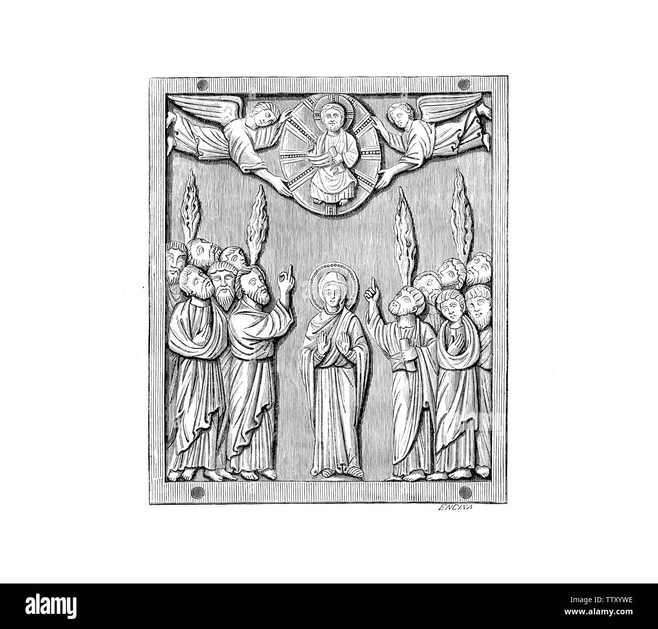 The Transfiguration Of Jesus Black and White Stock Photos & Images - Alamy