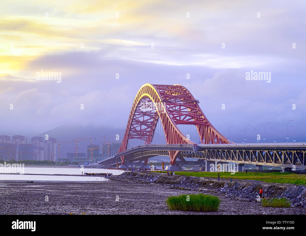 Meishan Island Wetland Park Stock Photo - Alamy