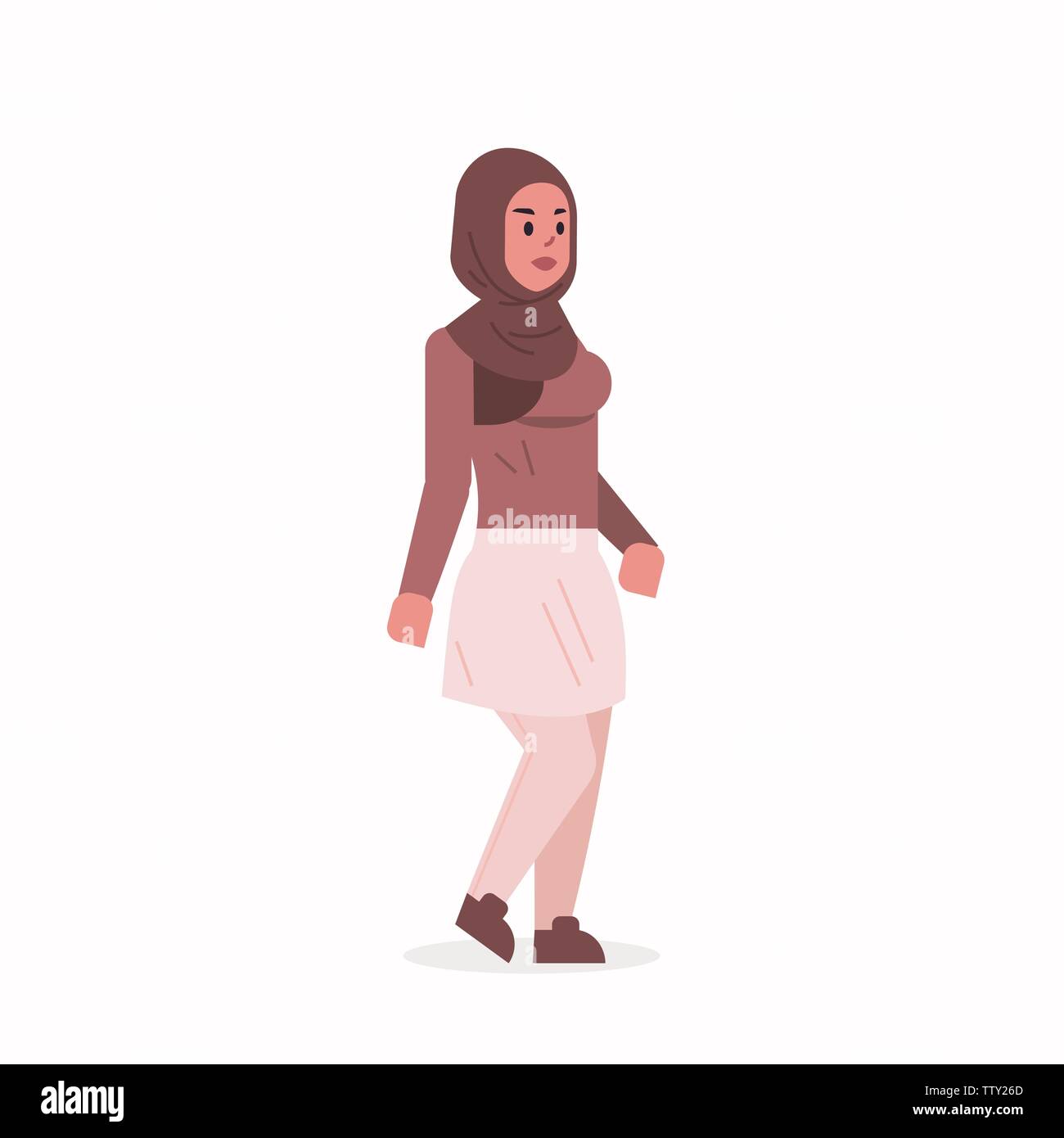 Arabian female model Stock Vector Images - Alamy