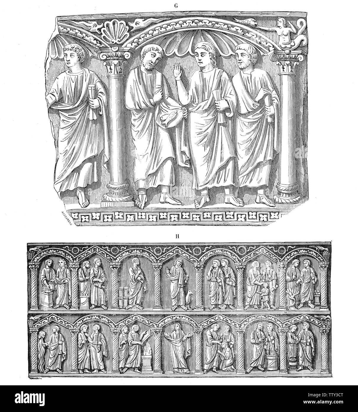The transfiguration of jesus Black and White Stock Photos & Images - Alamy