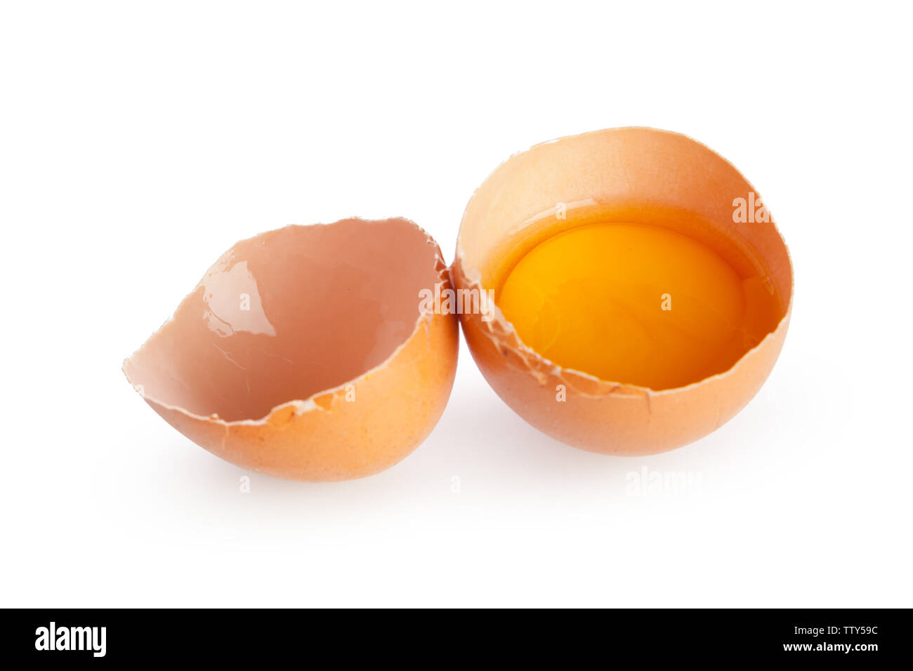 egg on white background Stock Photo - Alamy
