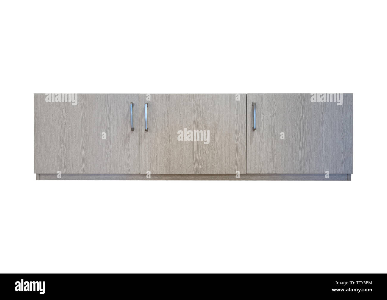 Gray texture wood cabinet design rectangle modern, isolated on white ...