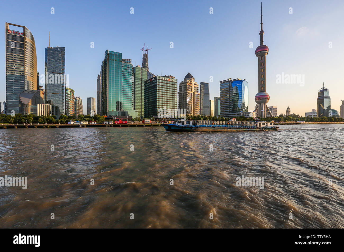 Landscape of Urban Landmarks in Shanghai — — Lujiazui Financial and ...