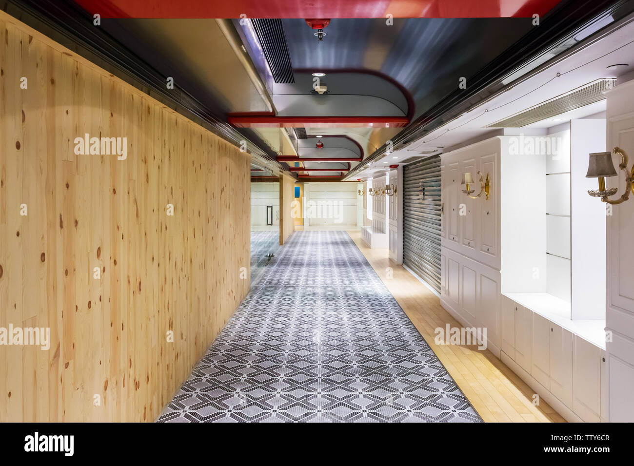 Modern ceiling doors building parts hi-res stock photography and images ...