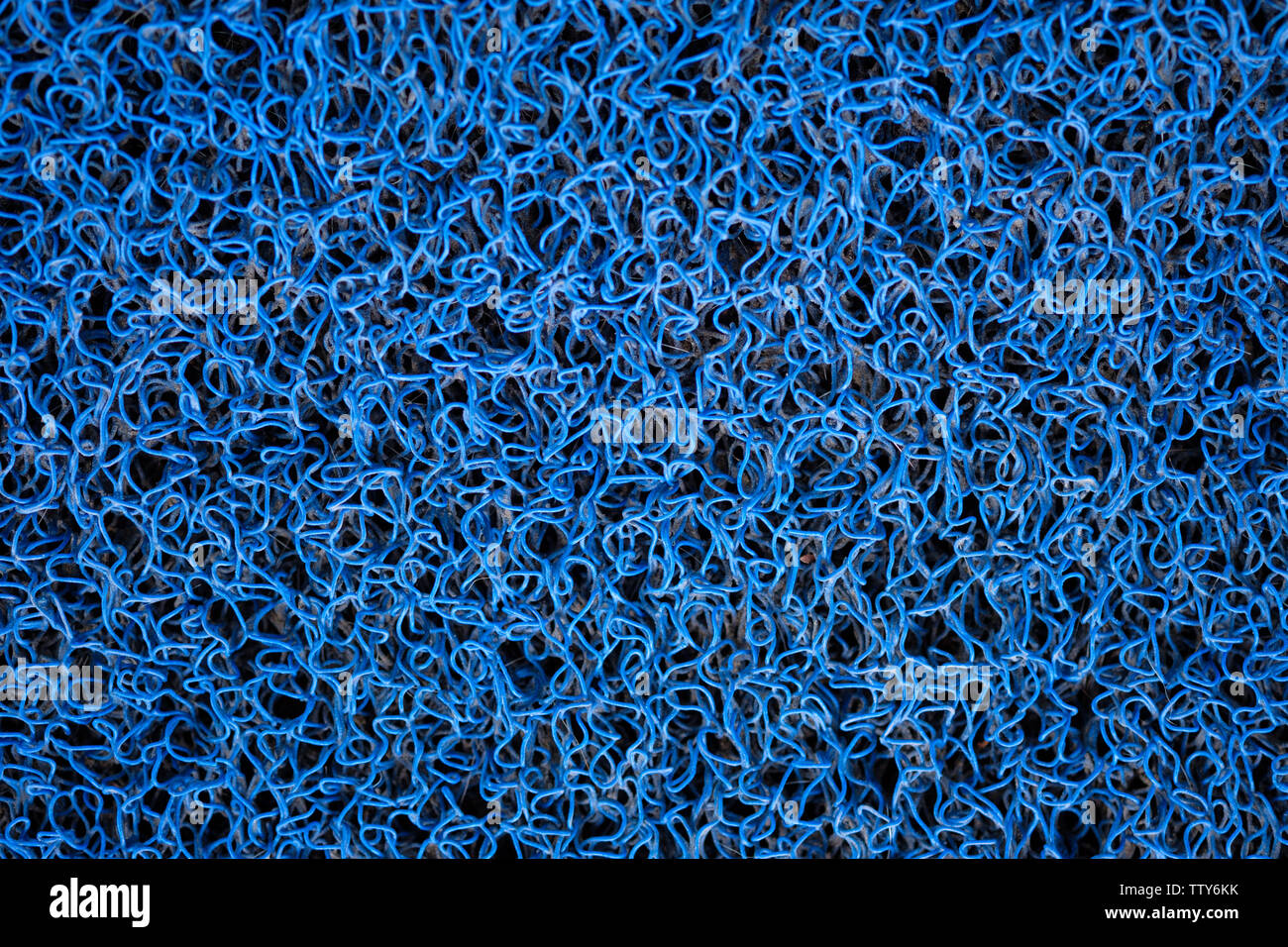 Blue vinyl curl carpet or floor mat pattern background Stock Photo - Alamy