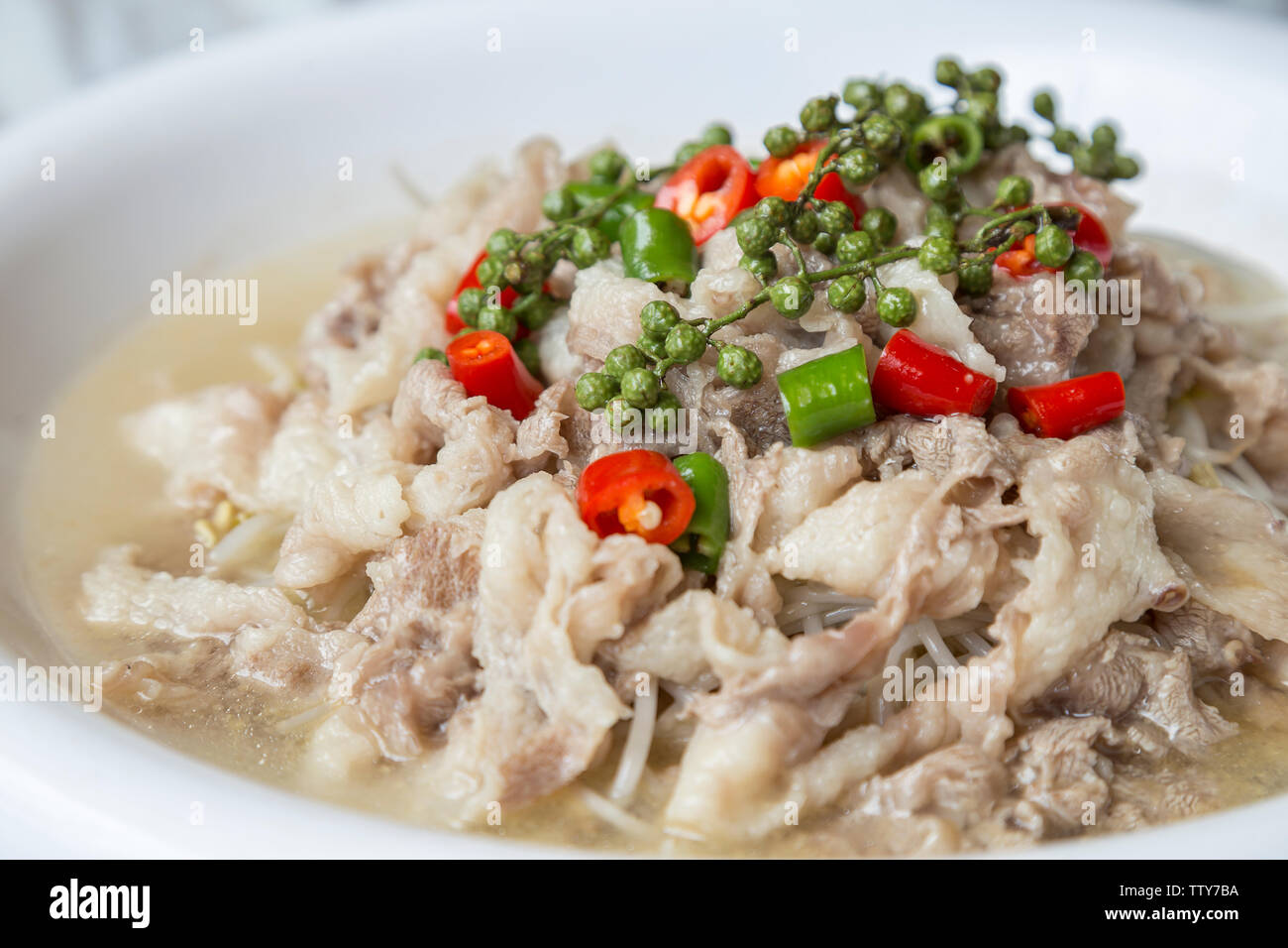 Chinese cuisine fat cow Stock Photo - Alamy