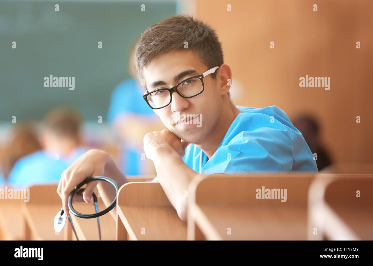 Asian lecturer student hi-res stock photography and images - Alamy