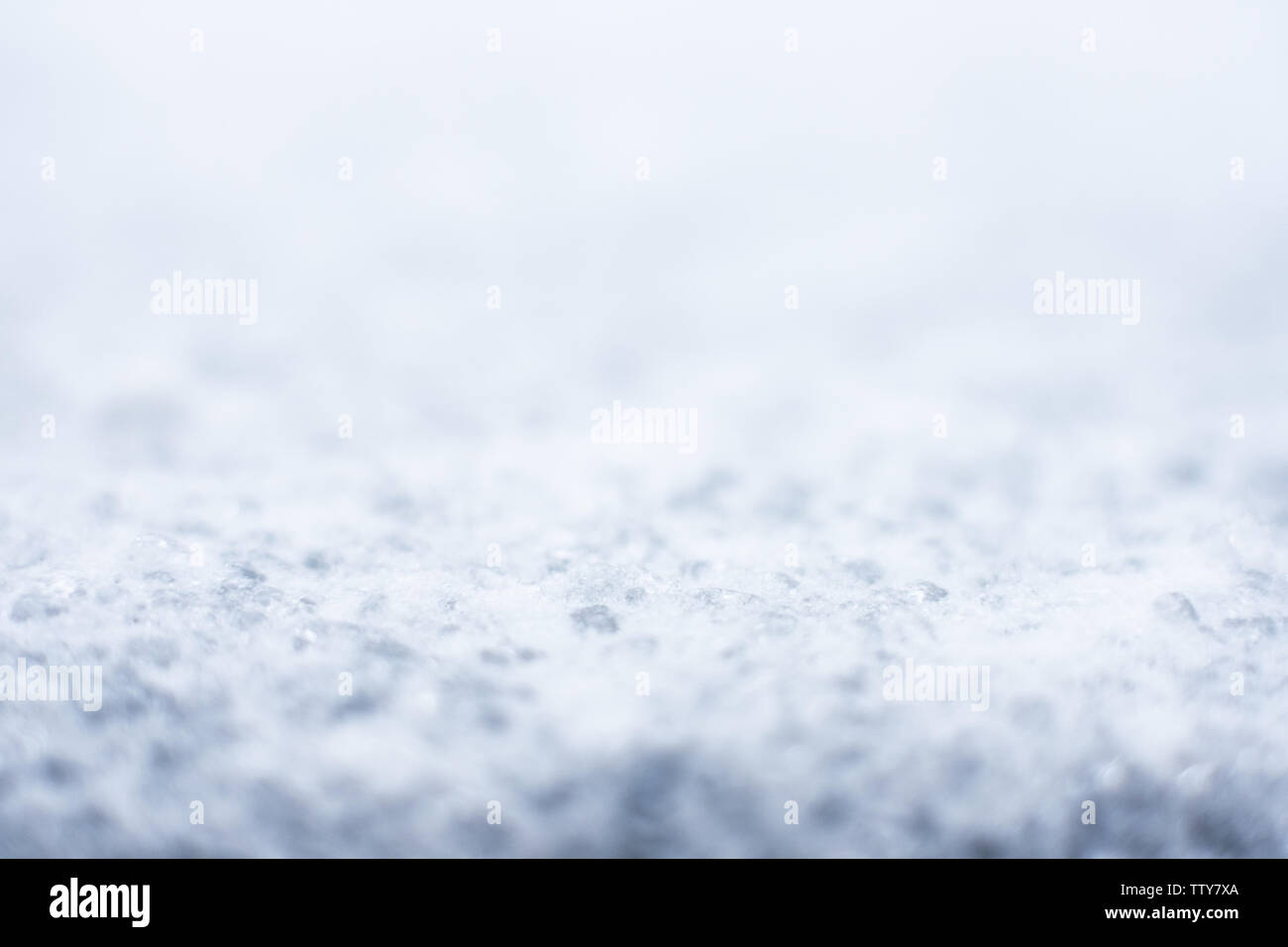 Snowfall covered texture background in winter Stock Photo - Alamy