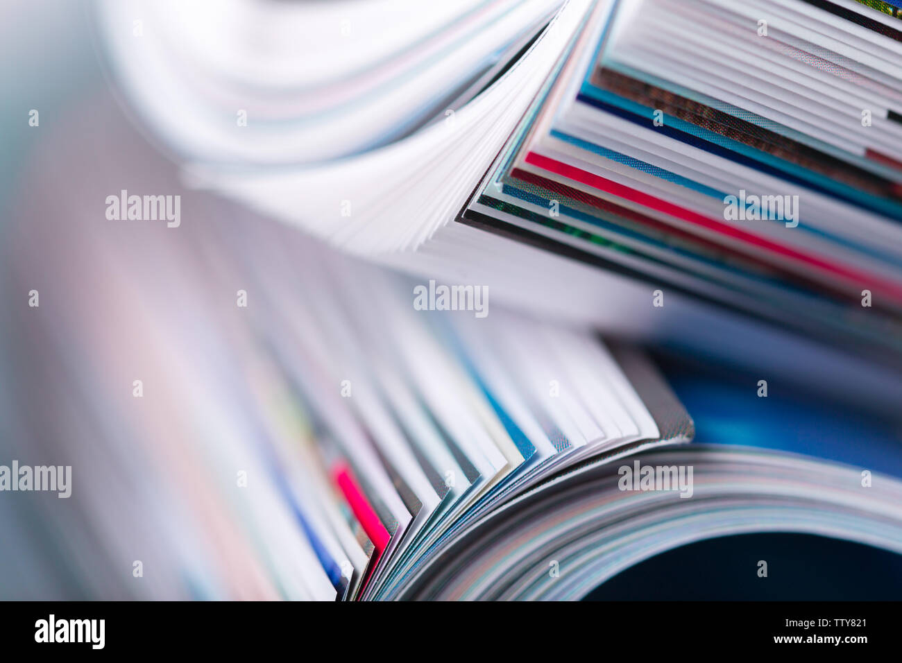 magazine close up Stock Photo - Alamy