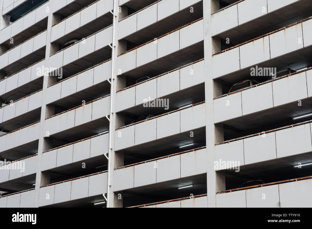 Parking lot on aged building, Seamless pattern background Stock Photo ...