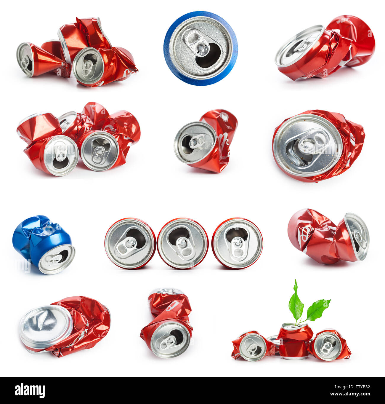 Canned crushed Cut Out Stock Images & Pictures - Alamy