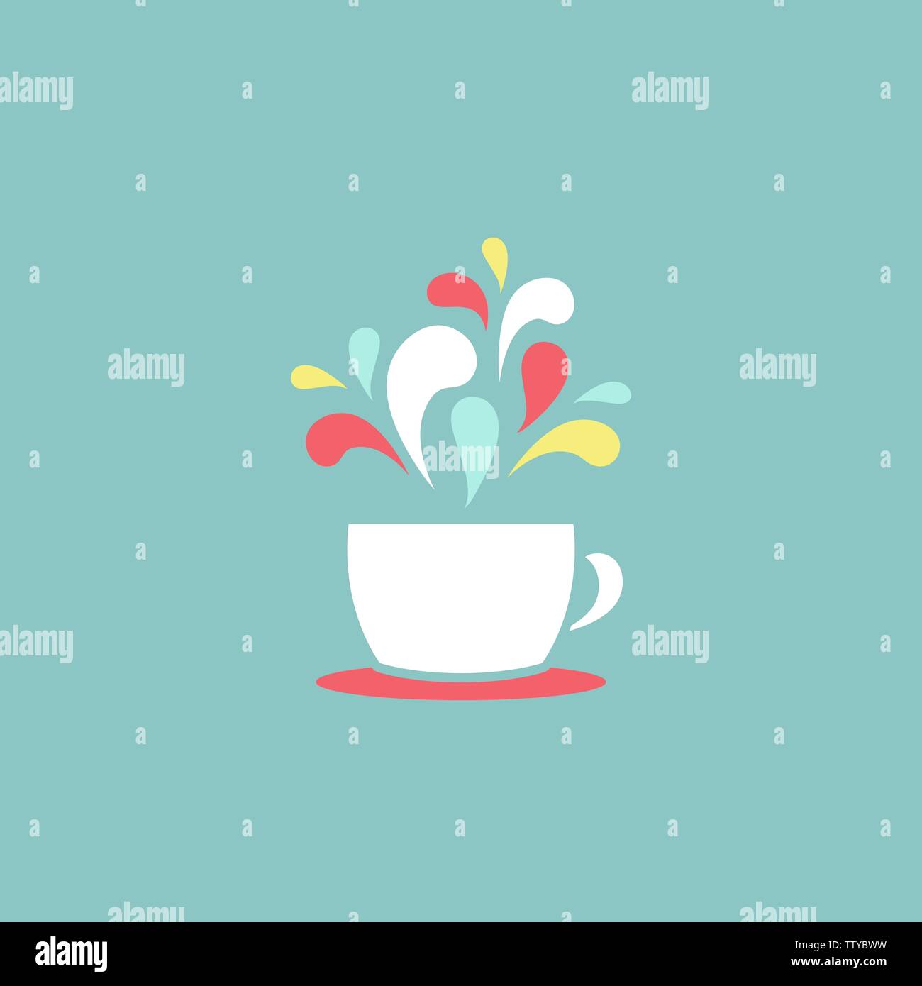 Cappuccin Stock Vector Images - Alamy