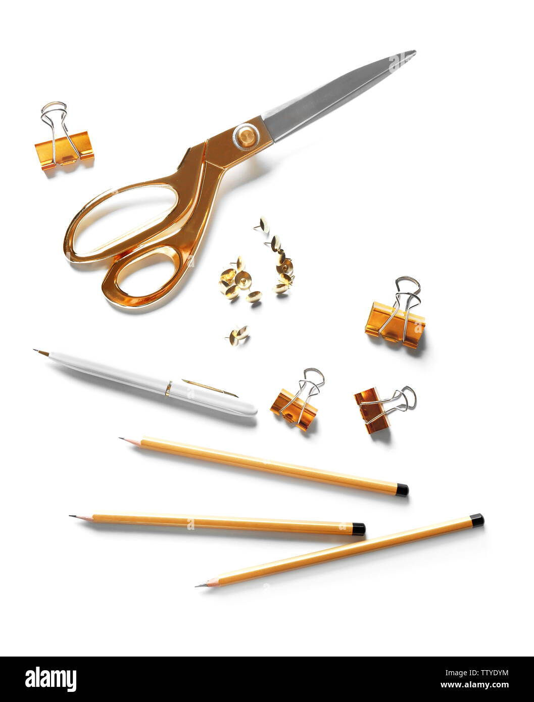 Advertising business background golden Cut Out Stock Images & Pictures ...