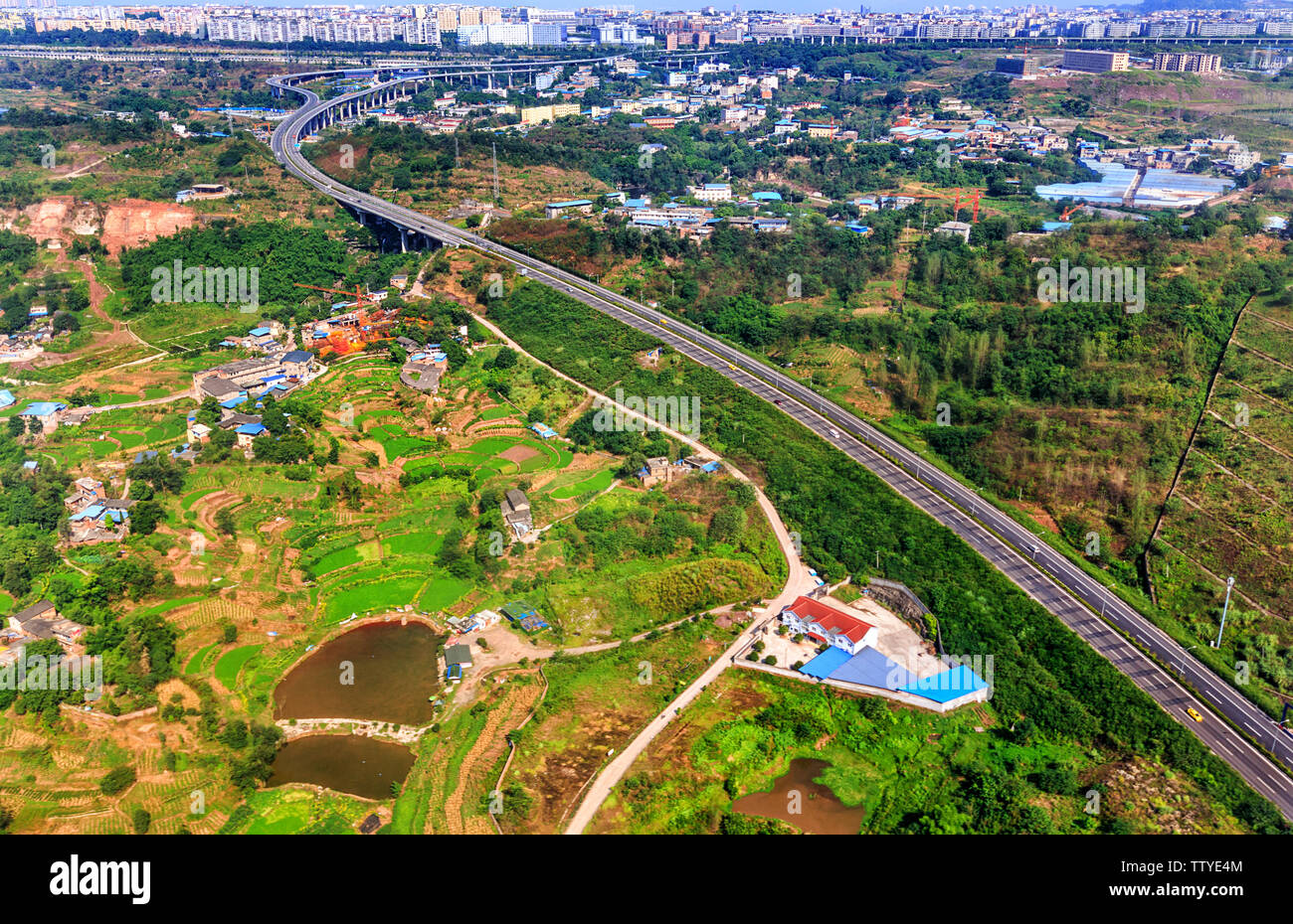 Chongqing expressway hi-res stock photography and images - Alamy