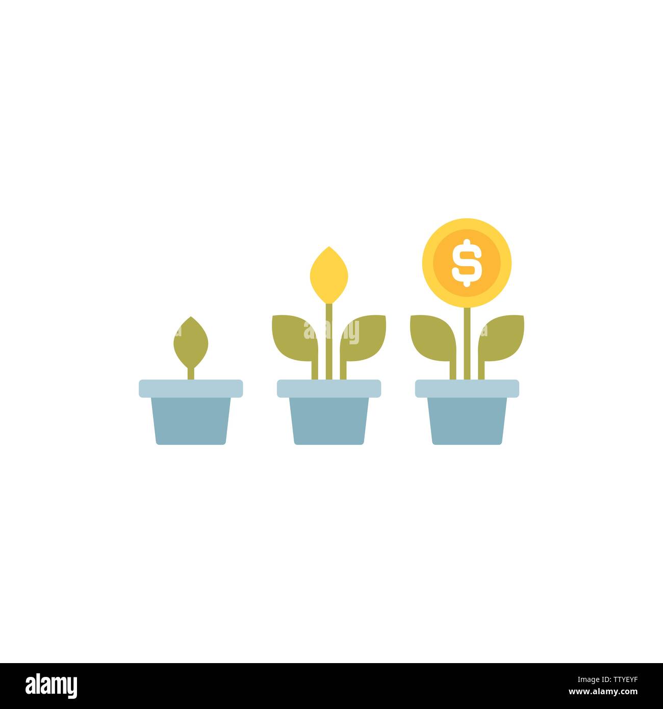 Savings pots Stock Vector Images - Alamy
