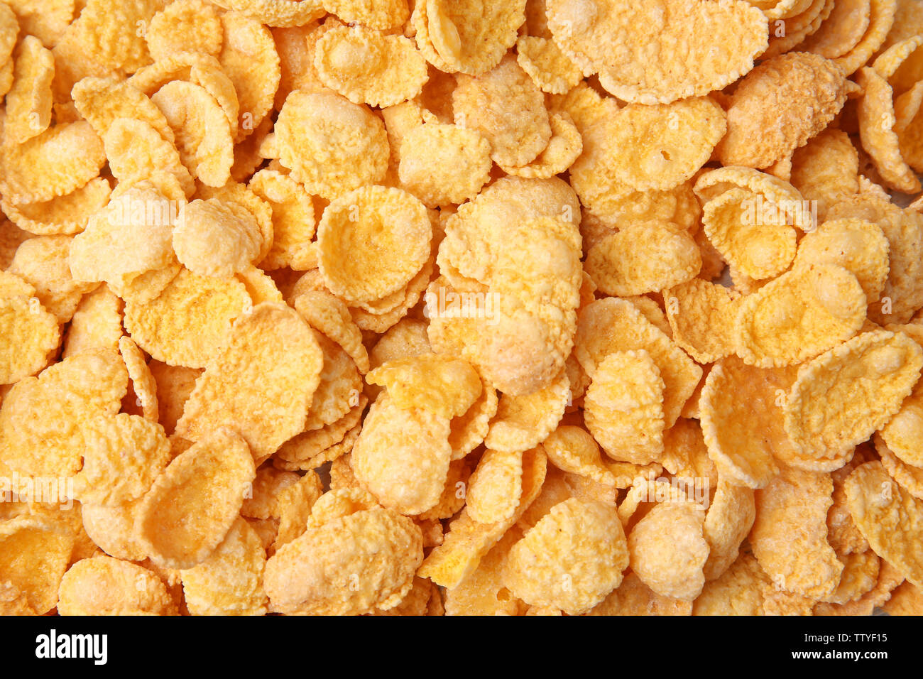 Corn flakes background Stock Photo - Alamy