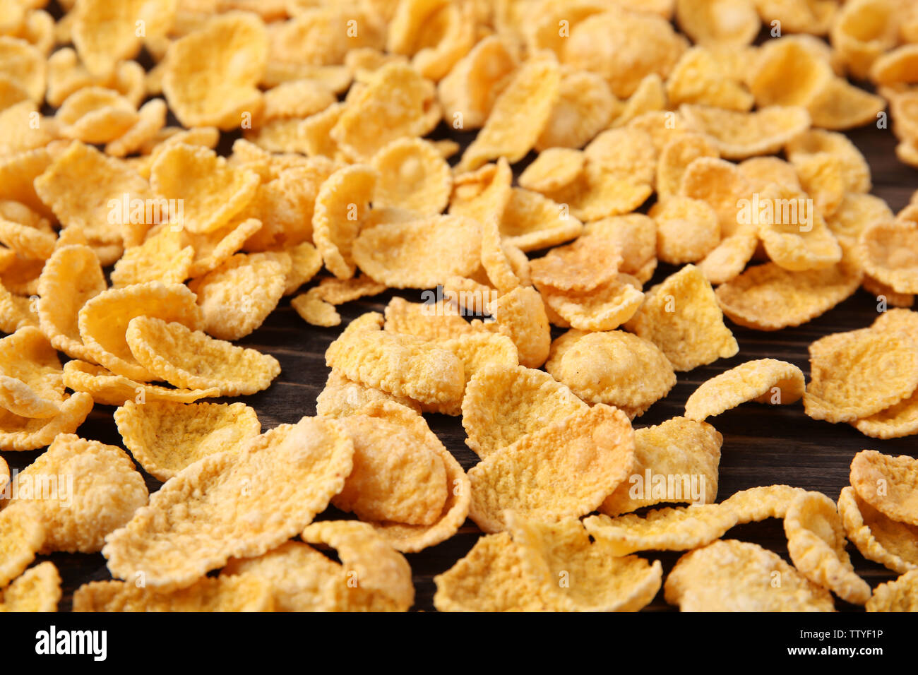 Corn flakes background Stock Photo - Alamy