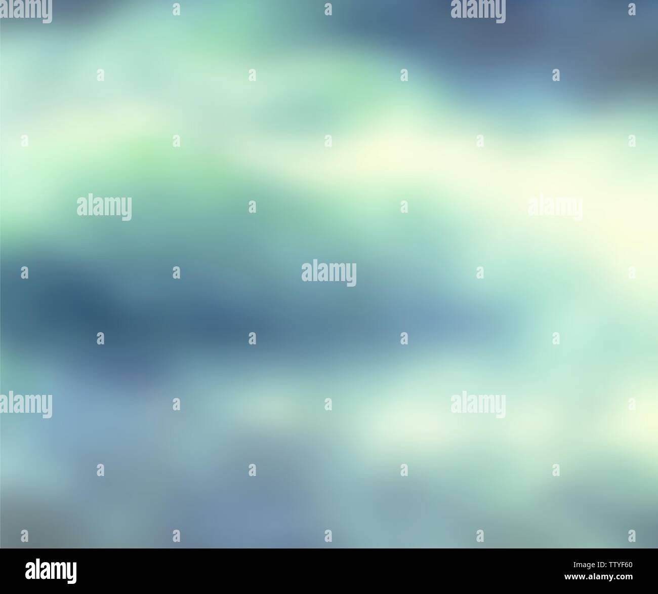 Abstract Gradient teal background. Blurred turquoise sky backdrop ...