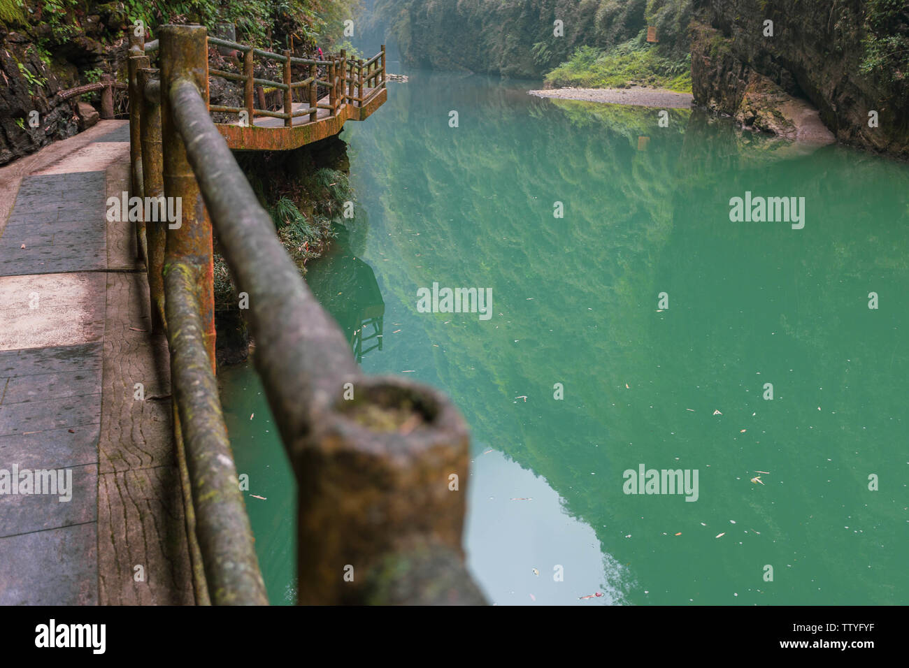 Pengshui Ai River Scenic Area Stock Photo - Alamy