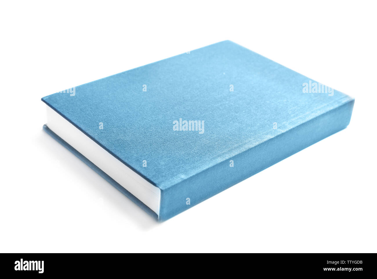 New book on white background Stock Photo - Alamy