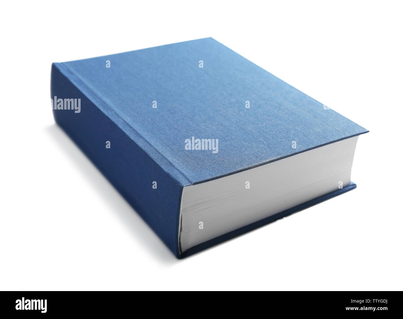 New book on white background Stock Photo - Alamy