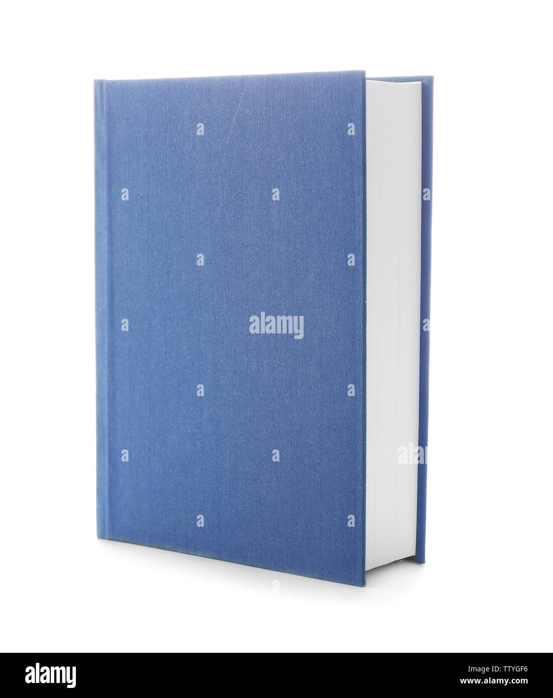 New book on white background Stock Photo - Alamy