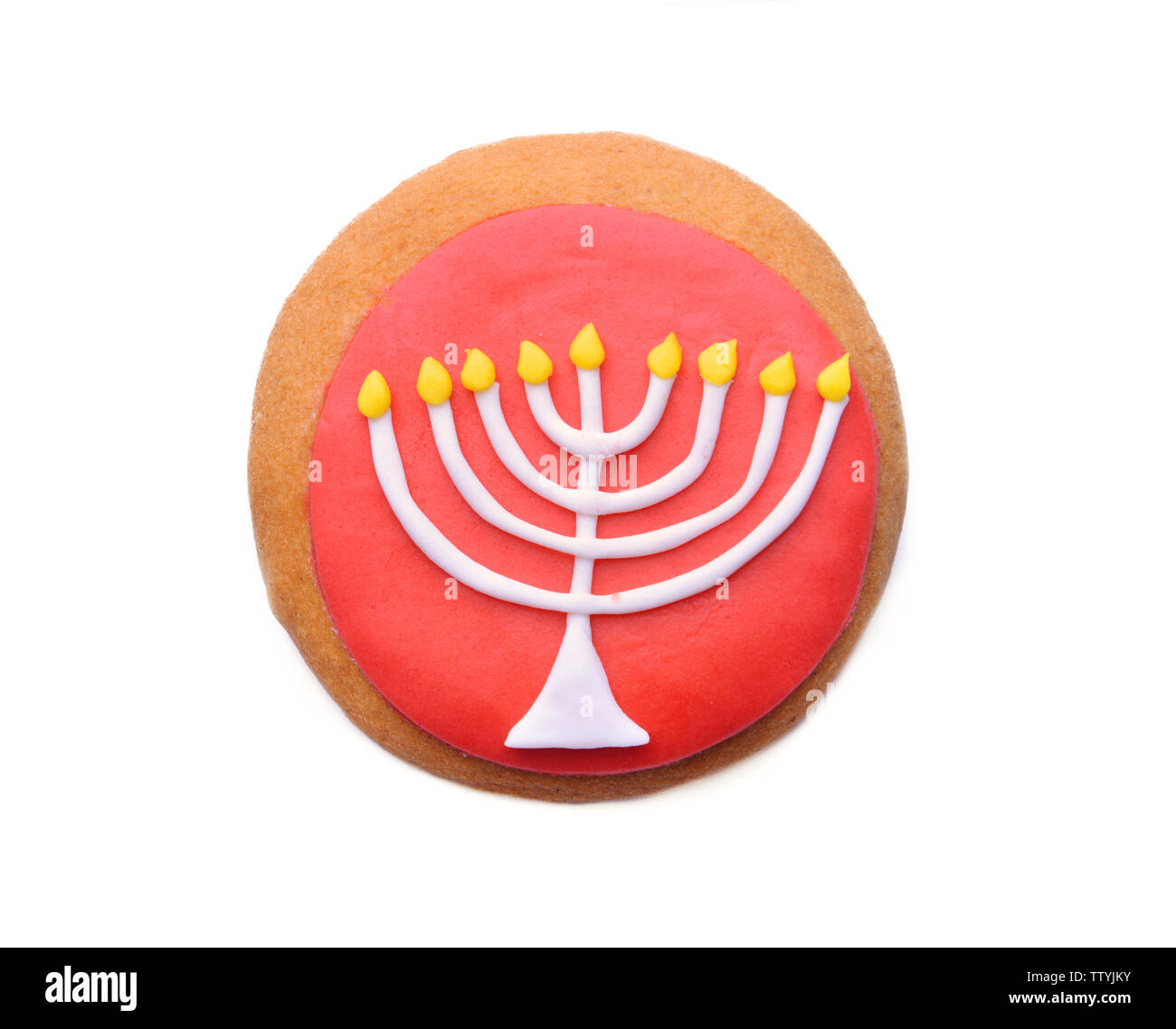 Jewish cookies on white Cut Out Stock Images & Pictures - Alamy