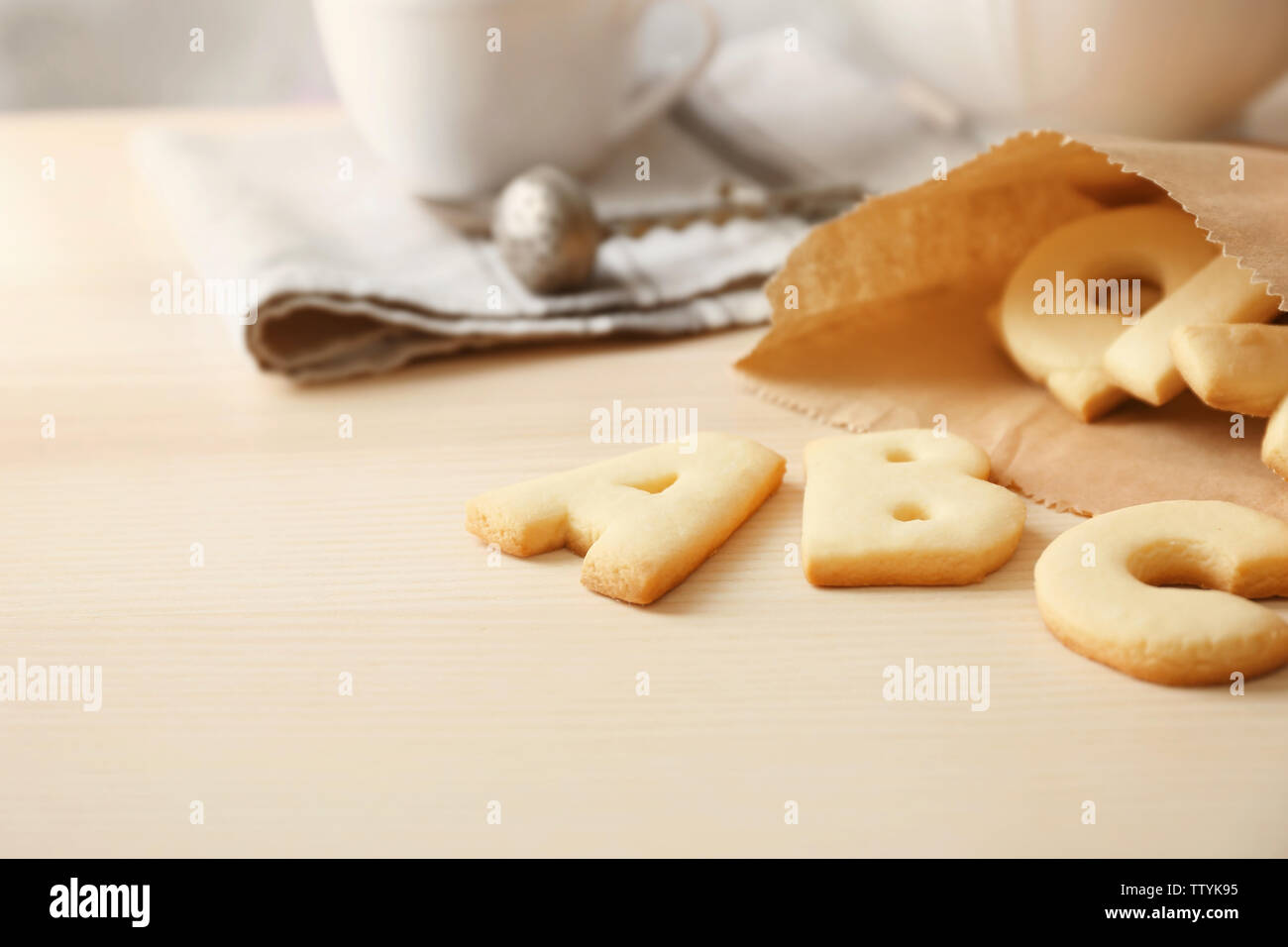 Kitchen alphabet hi-res stock photography and images - Alamy