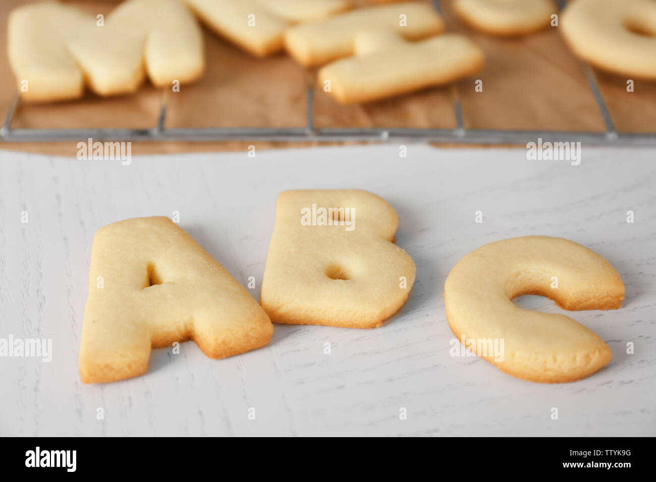 Letters spelling sugar text hi-res stock photography and images - Alamy