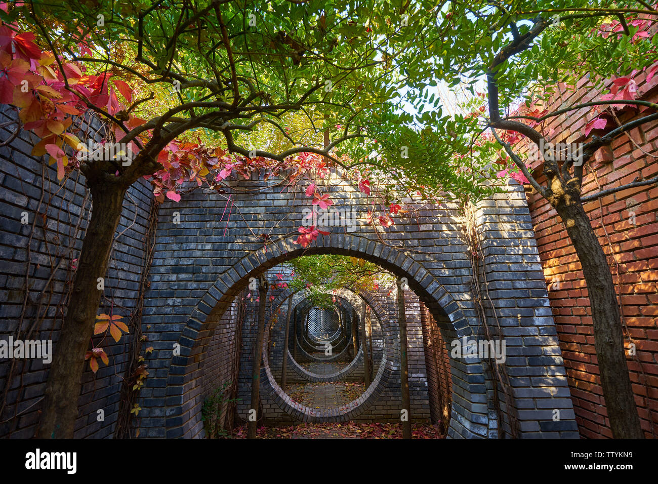 The Red Brick Museum Stock Photo - Alamy
