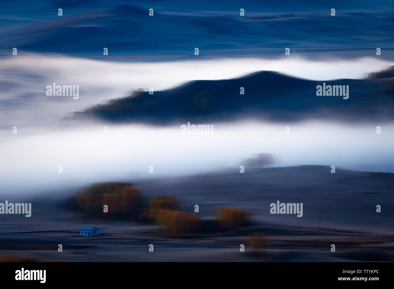 The wind on the barnacles Stock Photo - Alamy